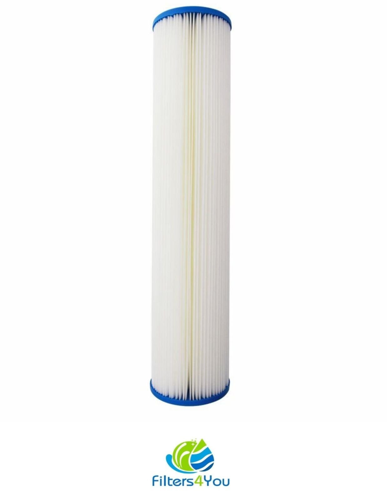 Big Blue Pleated Water Filter 1 Micron Sediment Filter 20" x 4.5 ...