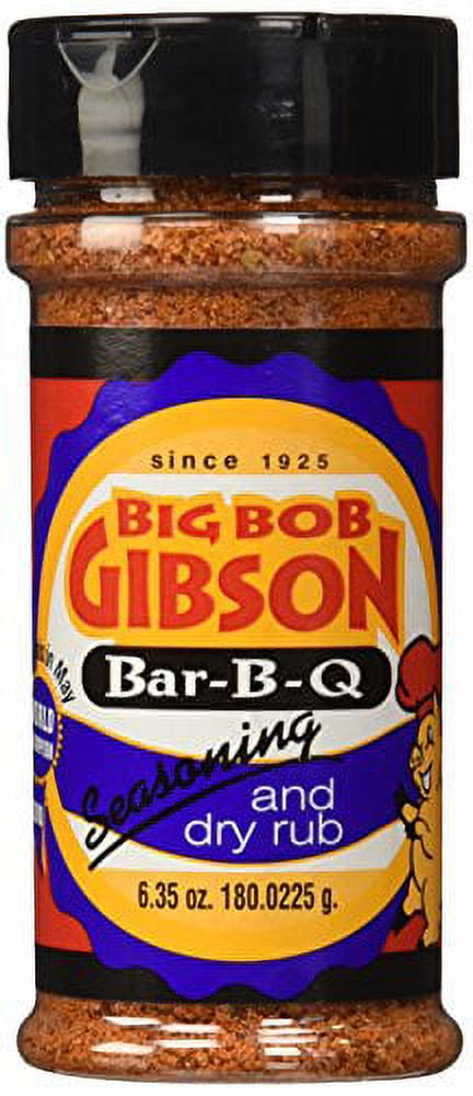 Big Bob Gibson Bar-B-Q Seasoning and Dry Rub - Walmart.com