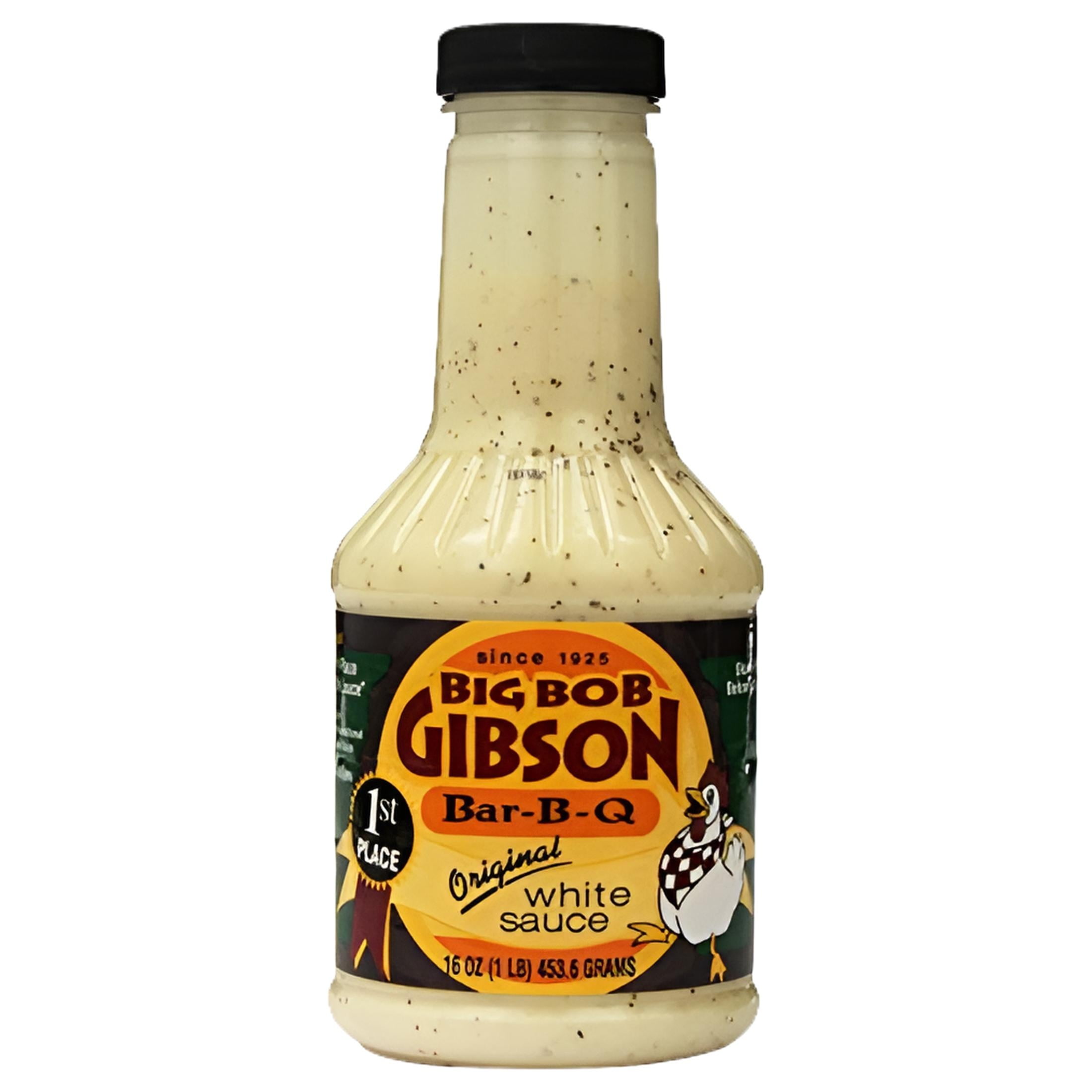 Big Bob Gibson's Award-Winning Original White BBQ Sauce, 16 oz ...