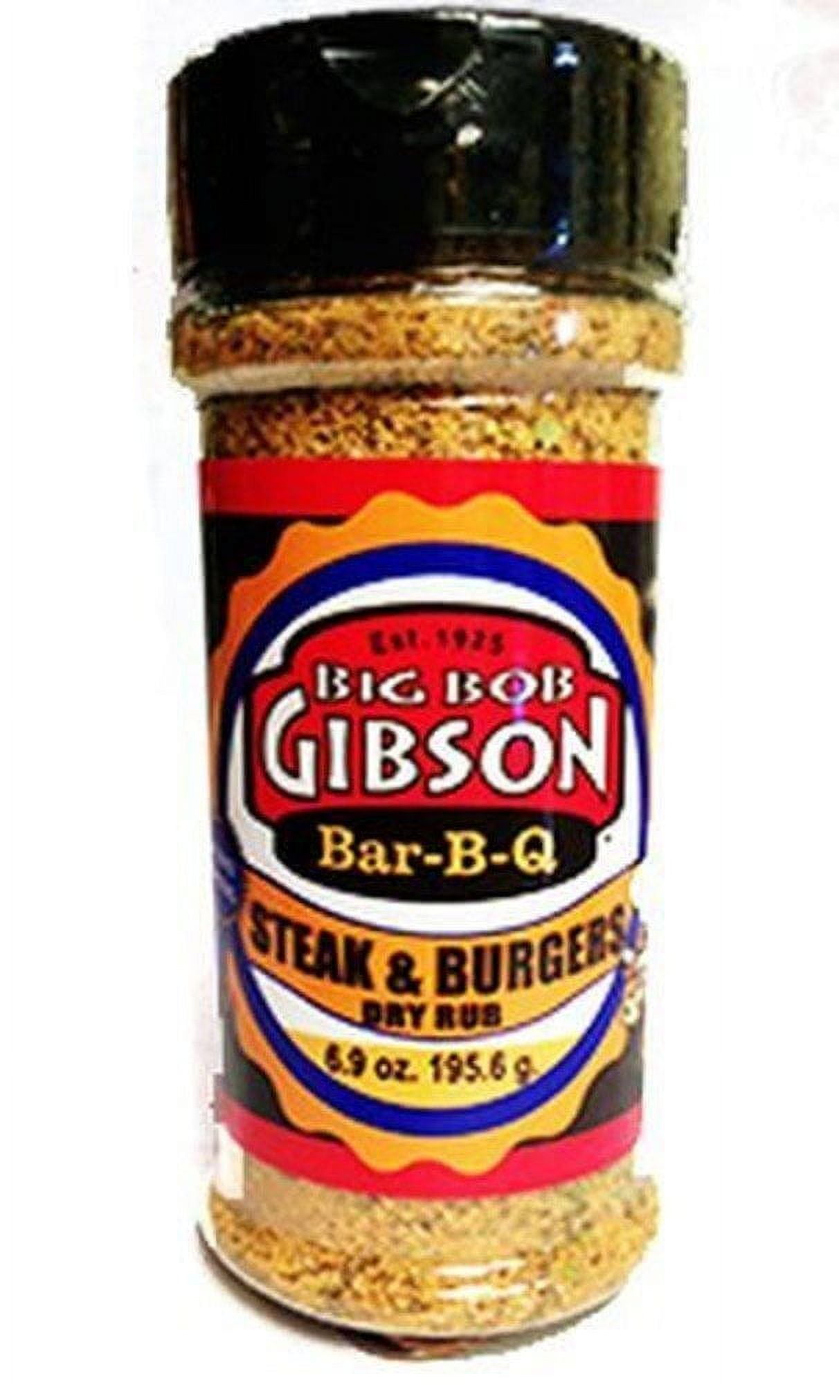 Big Bob Gibson Steak & Burgers Rub BSL1 - Walmart.com