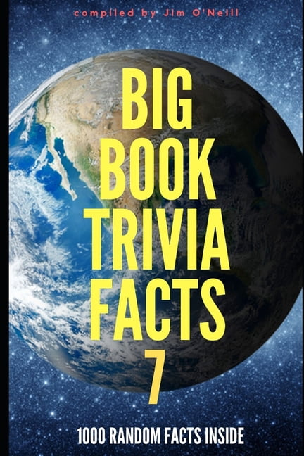 Big Book Trivia Facts: 1000 Random Facts Inside - Walmart.com