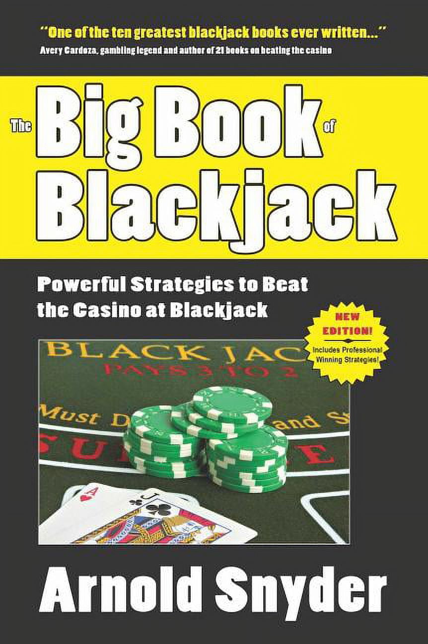 Big Book of Blackjack, (Paperback) - Walmart.com