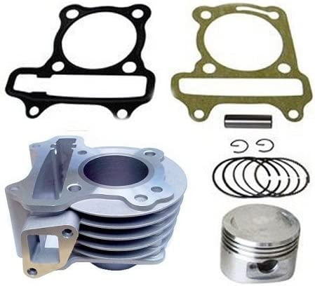 Big Bore Kit GY6 50cc to 80cc Scooter Moped 139 QMB 139QMB Cylinder Piston Tao Tao Kazuma ...