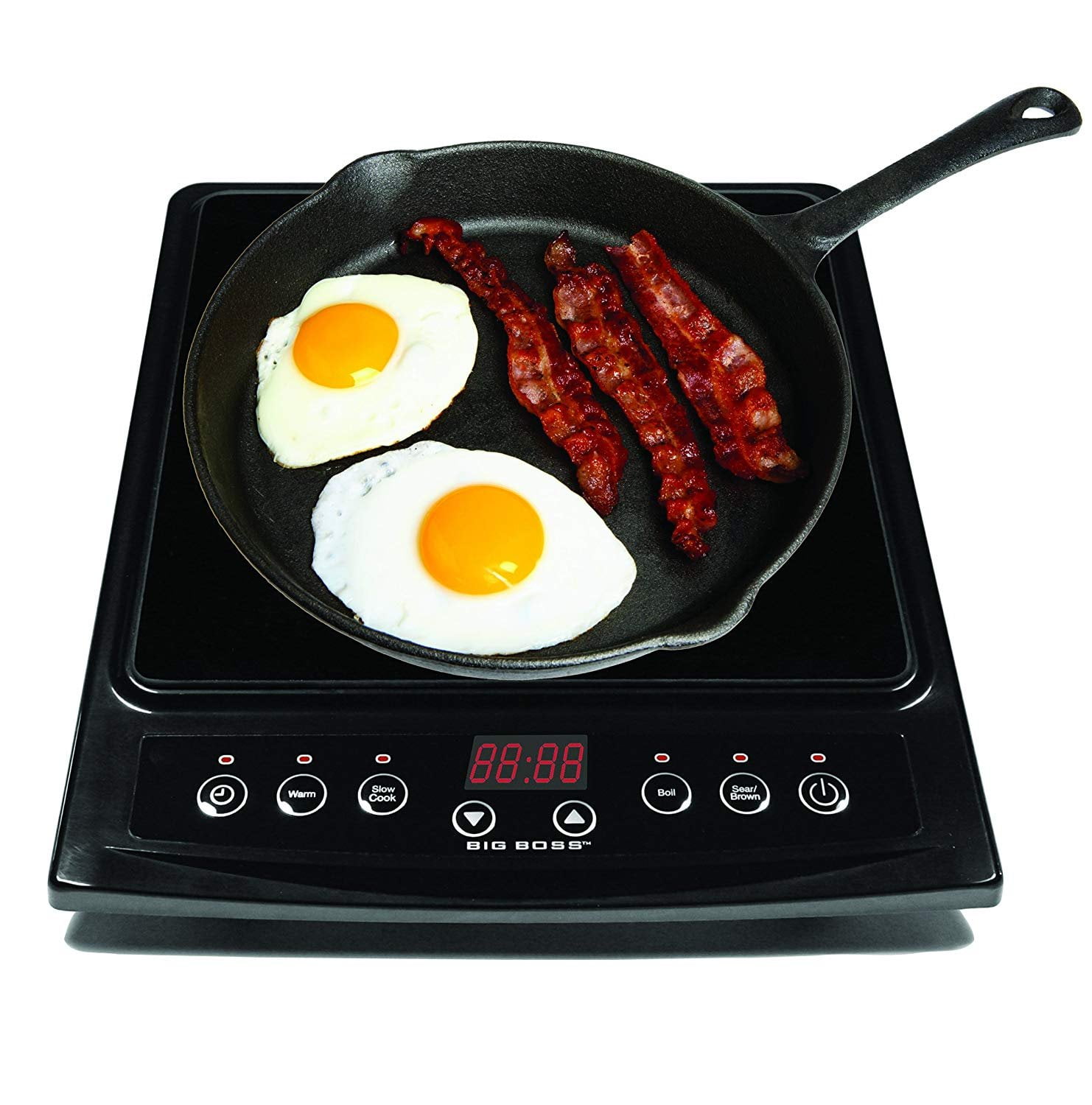 Big Boss 9147 1300-watt Induction Cooktop Compatible with Induction ...