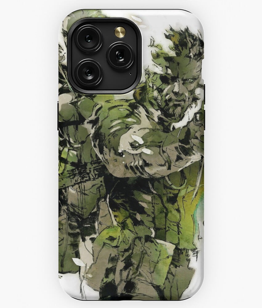 Big Boss MGS Fan Art Design M1798 Phone Case for iPhone 17 16 15 14 13 12 11 Pro Max - Walmart.com
