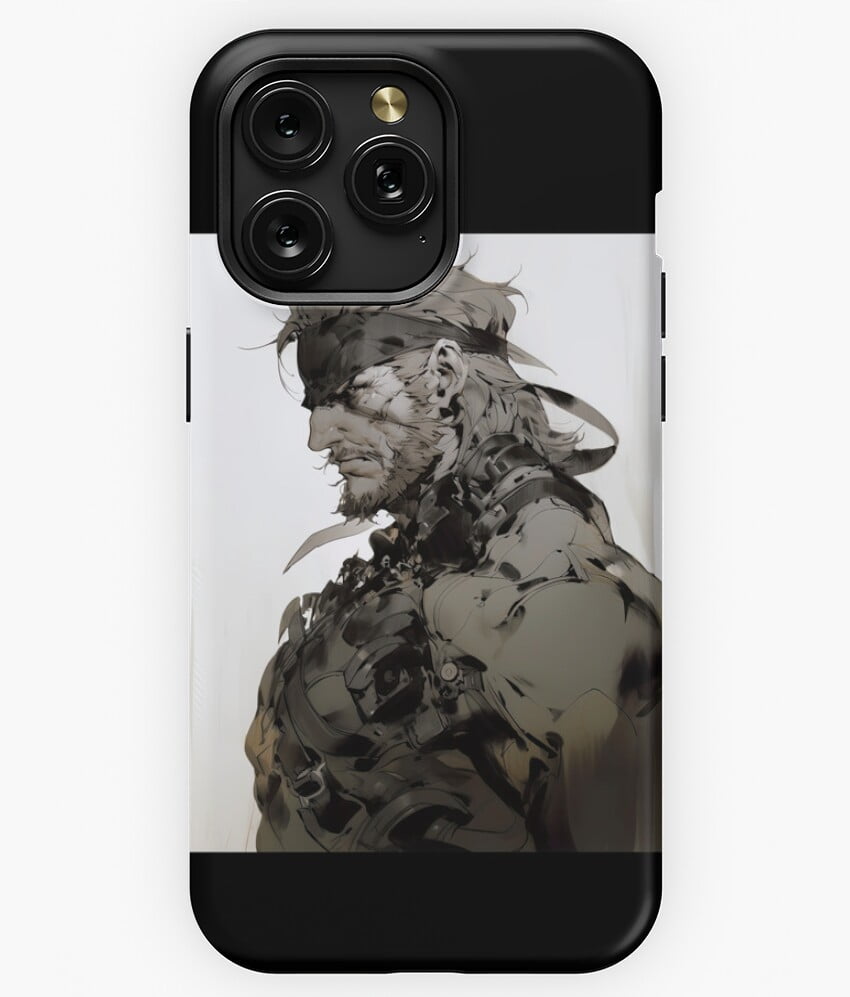 Big Boss MGS Fan Art Design M1807 Phone Case for iPhone 17 16 15 14 13 12 11 Pro Max - Walmart.com