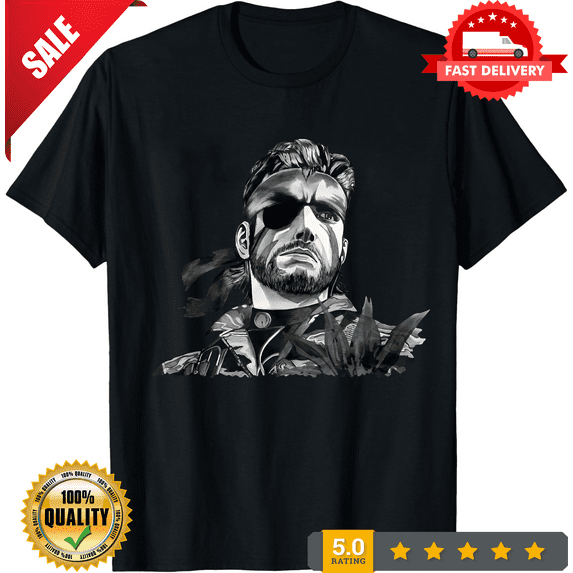 Big Boss MGS3 Solid Snake Eater Premium Unisex T-shirt (vector ...