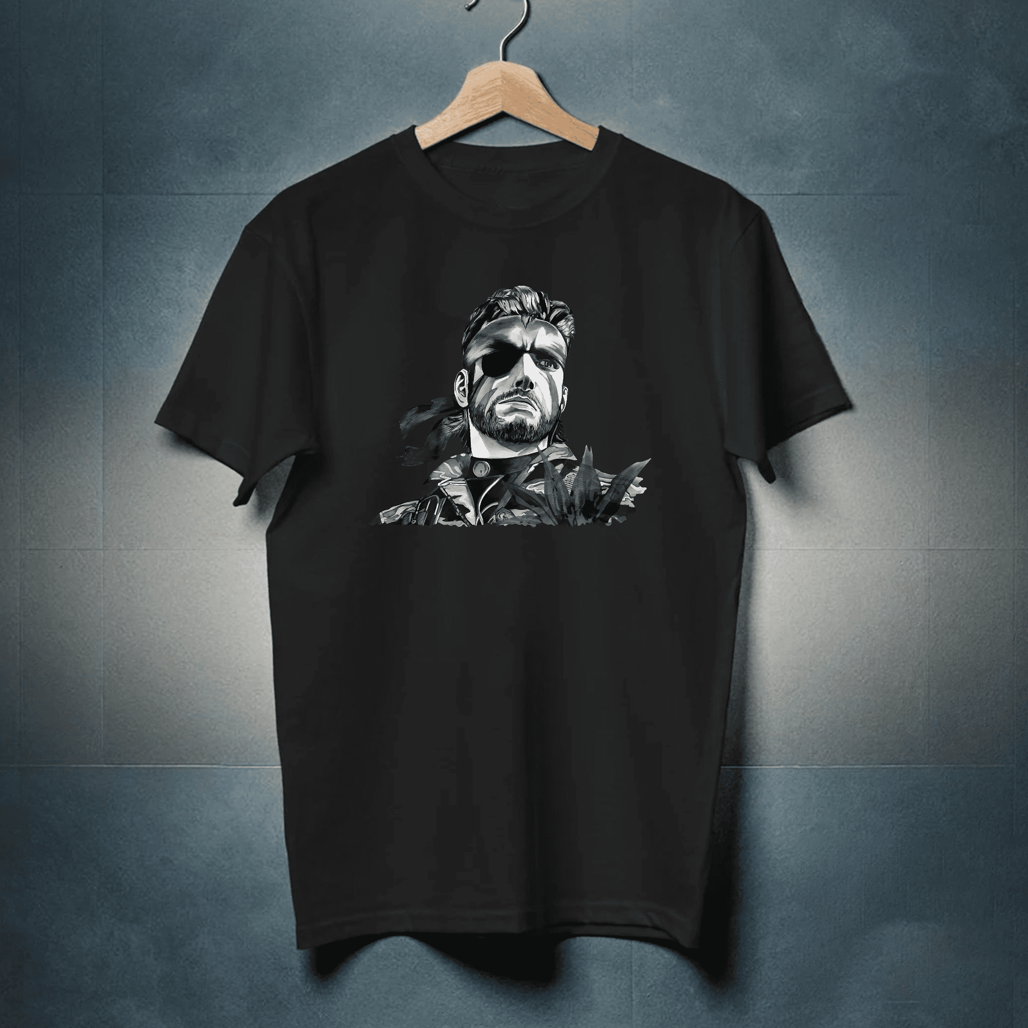 Big Boss MGS3 Solid Snake Eater Premium Unisex T-shirt (vector ...