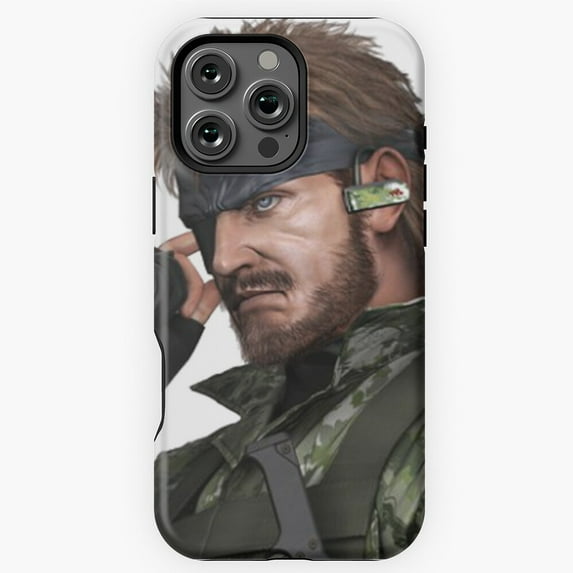 Big Boss with NWD Walkman MGS Art Phone Case for iPhone 16 15 14 13 12 ...