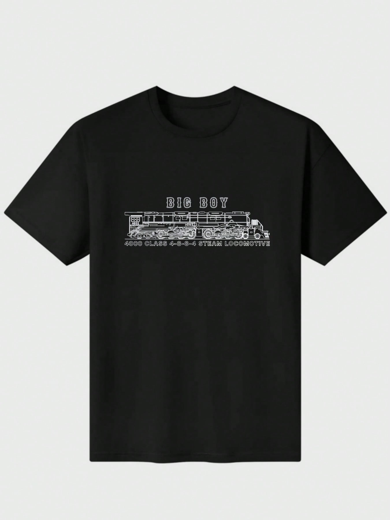 Big Boy 4000 Class Steam Locomotive Train Blueprint Casual Digital ...