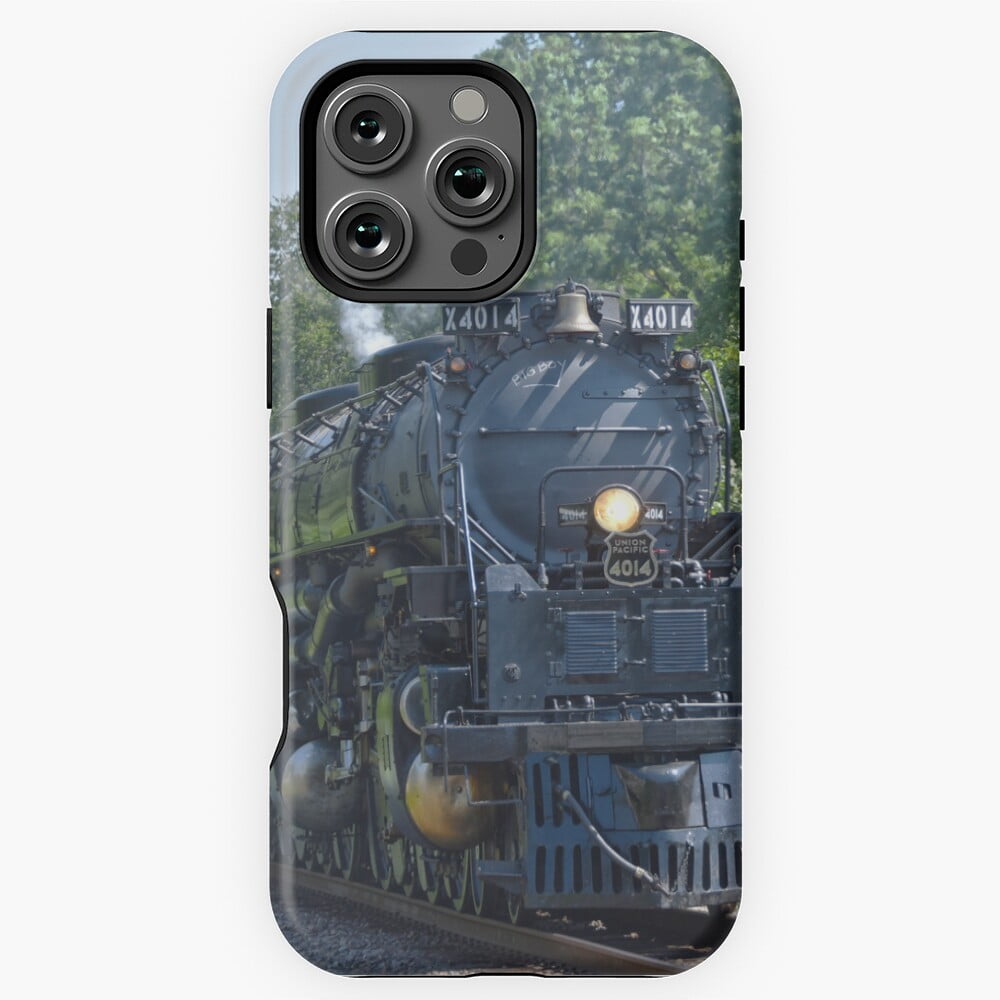 Big Boy 4014 Steam Locomotive Phone Case for iPhone 16 15 14 13 12 11 ...