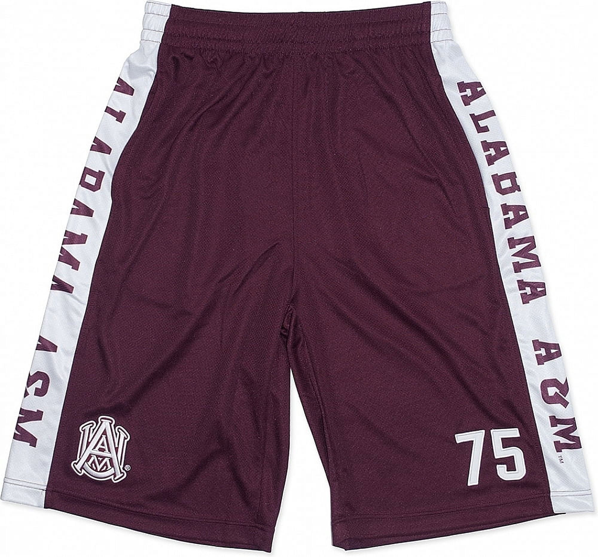 Big Boy Alabama A&M Bulldogs Mens Basketball Shorts [Maroon - 4XL ...