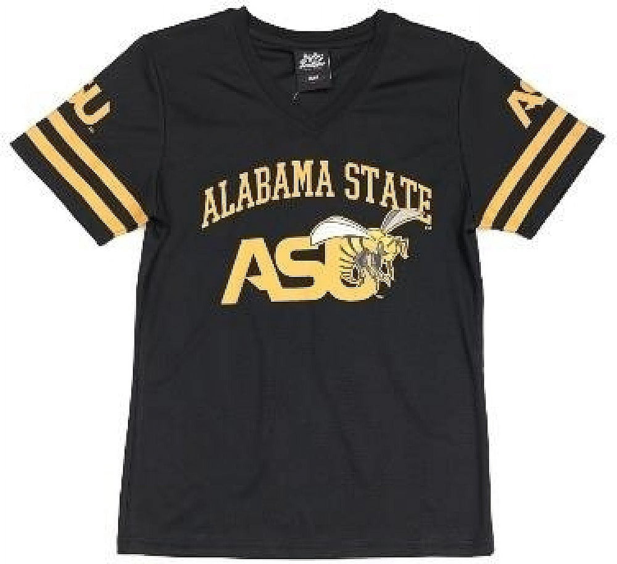 Big Boy Alabama State Hornets Womens Football Tee [Black - 3XL ...