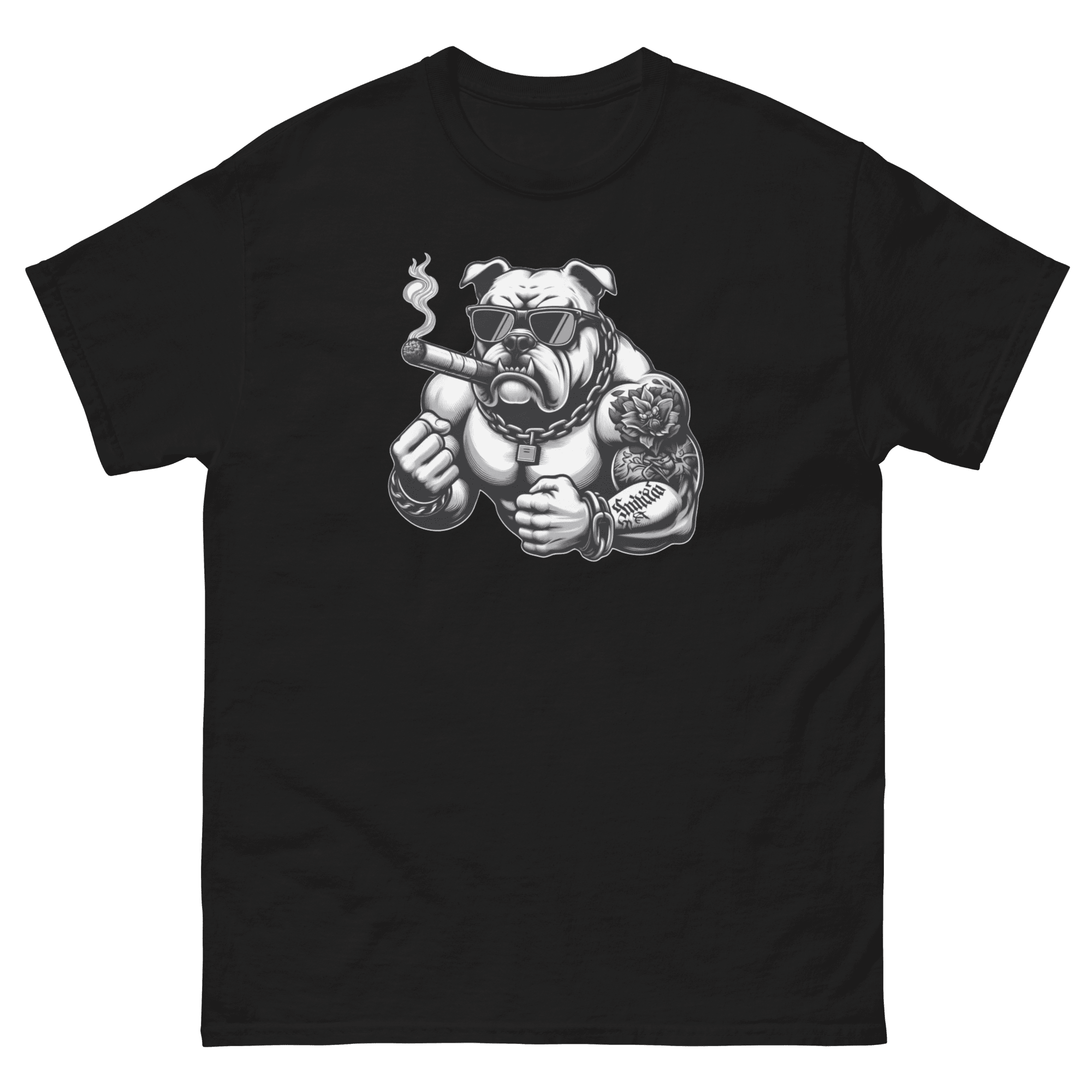 Big Boy Bulldog Men's Custom Cotton Classic Streetwear Tee - Walmart.com
