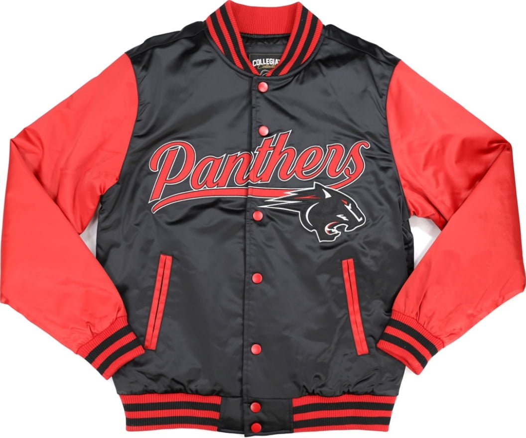 Big Boy Clark Atlanta Panthers S7 Light Weight Mens Baseball Jacket ...