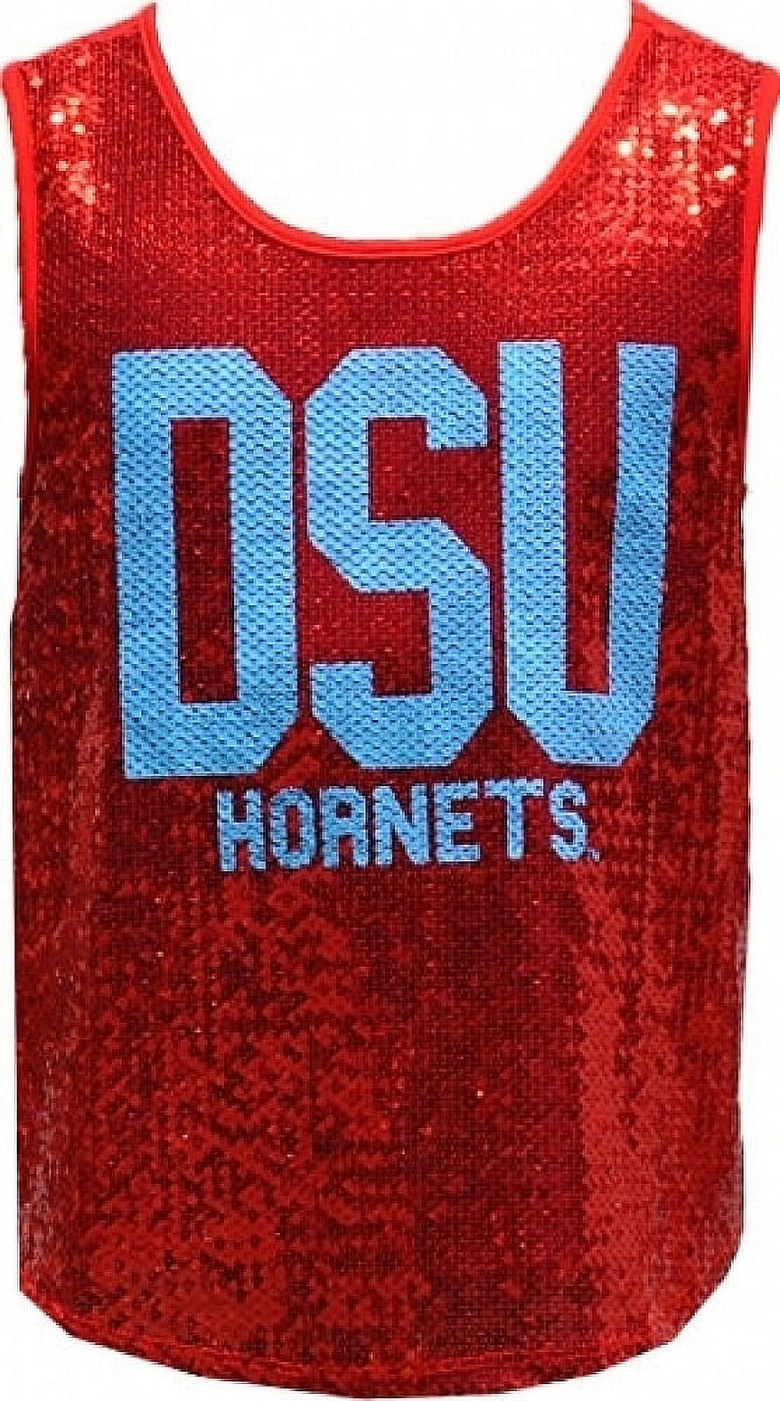 Big Boy Delaware State Hornets Ladies Sequins Tank Top [Red - S ...