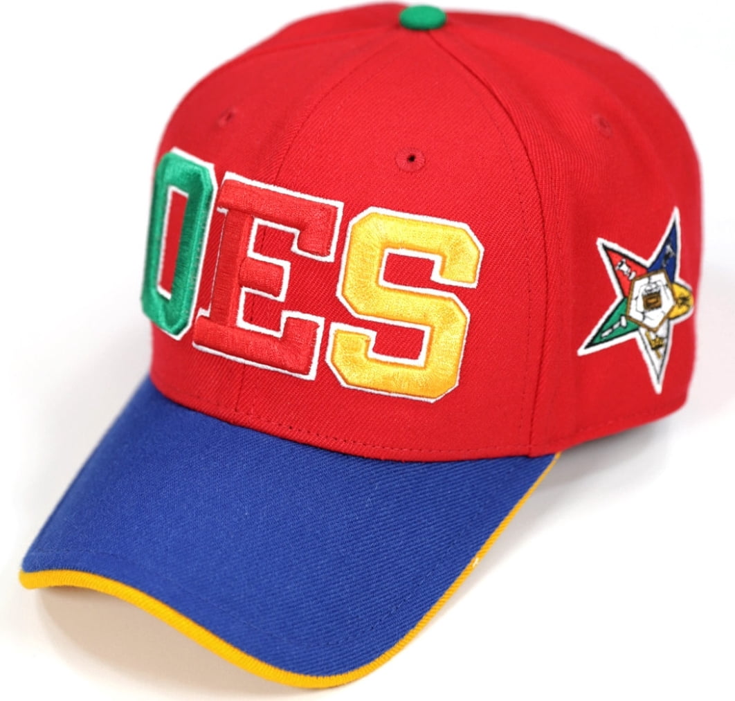 Big Boy Eastern Star Divine S144 Ladies Cap [Red - Adjustable ...
