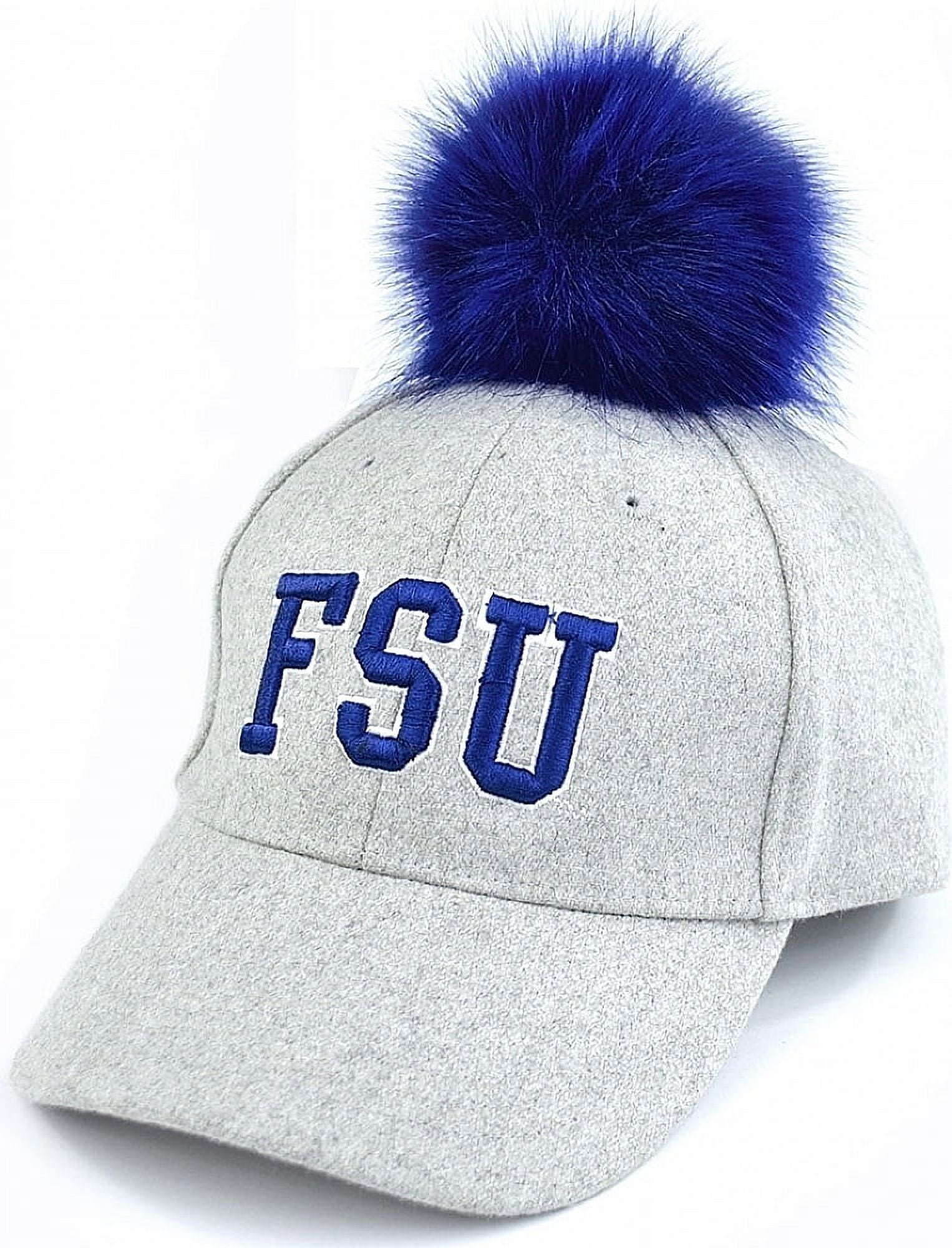 Big Boy Fayetteville State Broncos S148 Ladies Pom Pom Cap [Grey ...