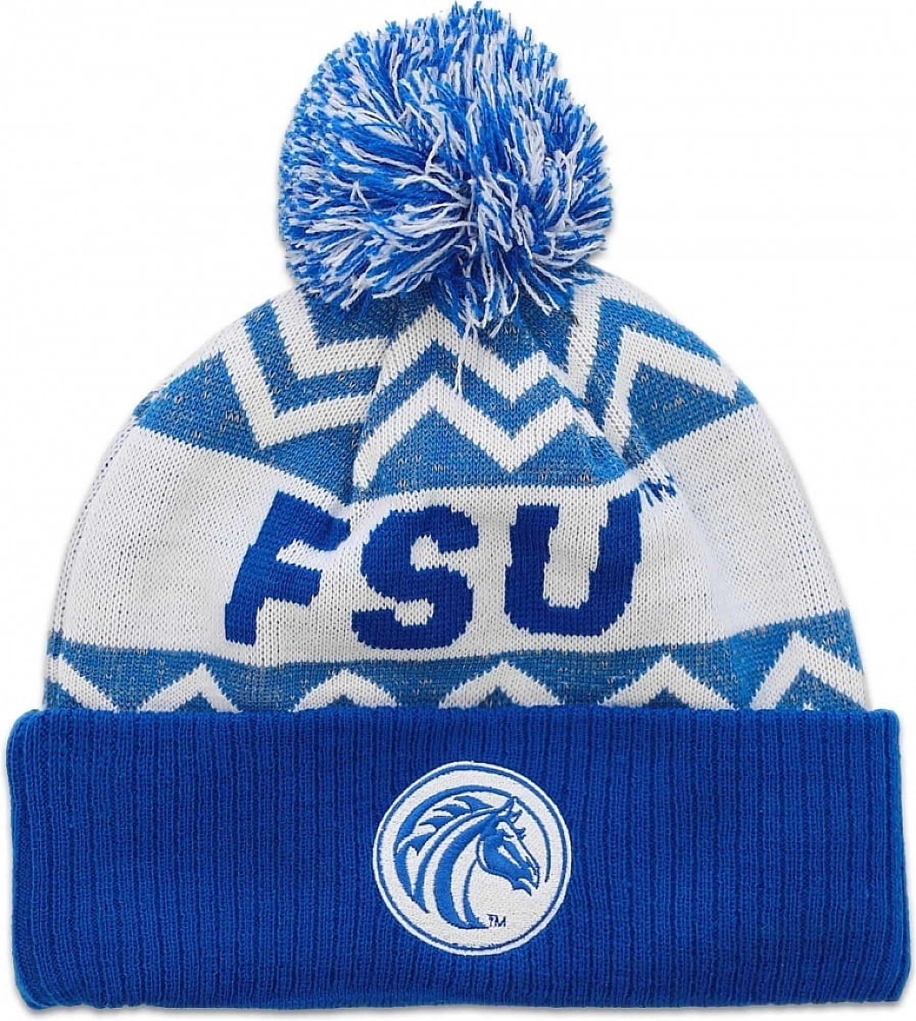 Big Boy Fayetteville State Broncos S250 Beanie With Ball [Royal Blue ...