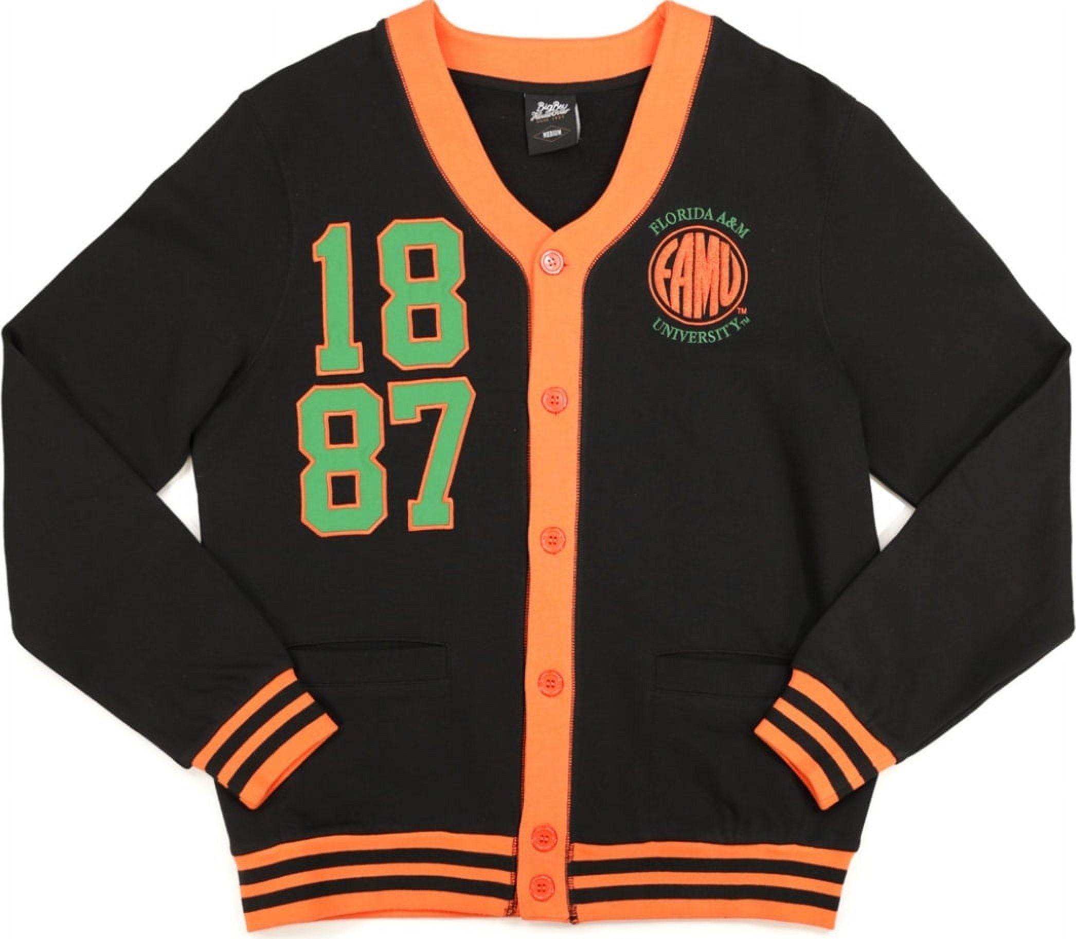 Big Boy Florida A&M Rattlers S5 Mens Cardigan [Black - 3XL] - Walmart.com