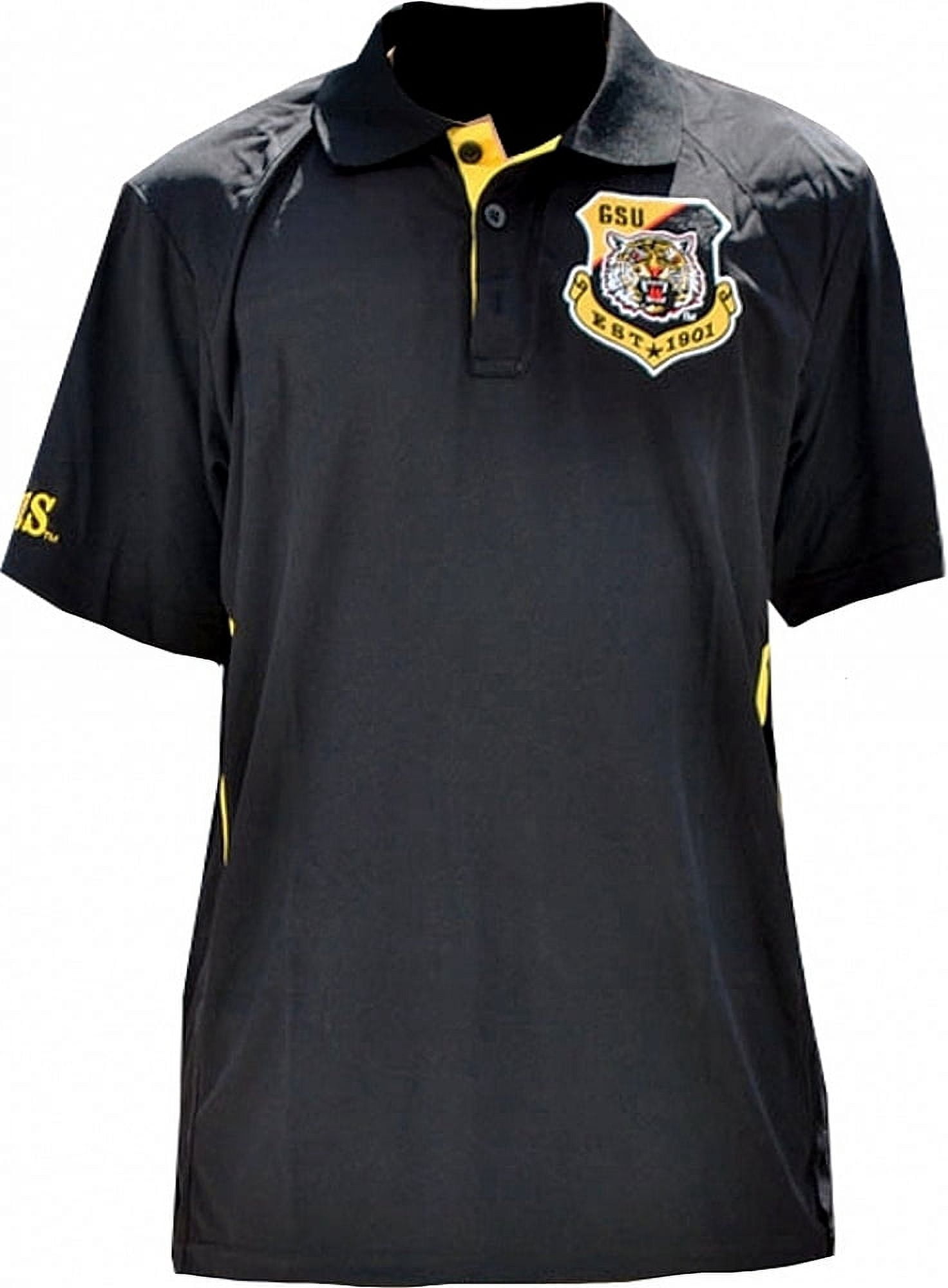 Big Boy Grambling State Tigers Mens Polo Shirt [Black - 2XL] - Walmart.com
