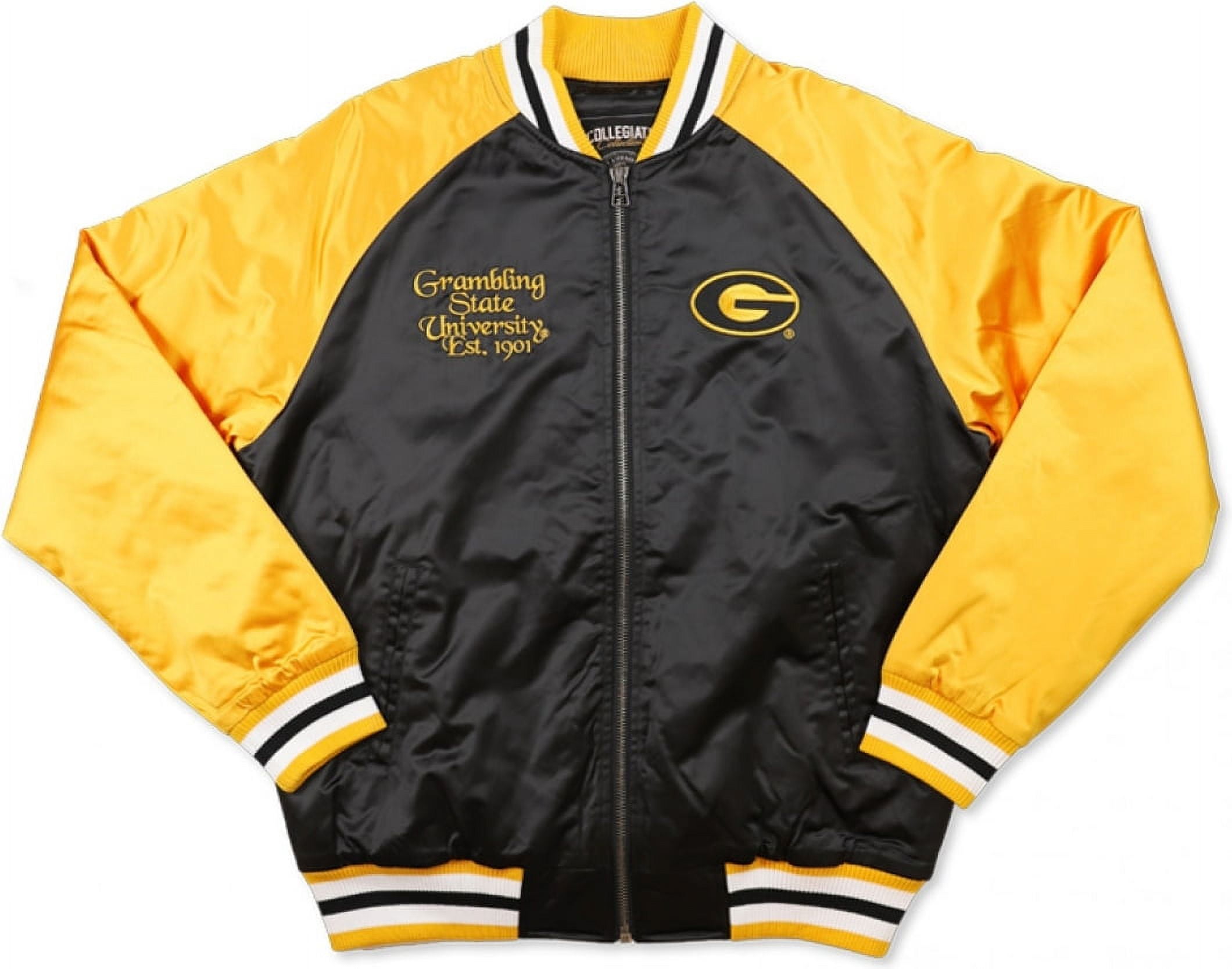 Big Boy Grambling State Tigers S6 Mens Baseball Jacket [Black - XL ...