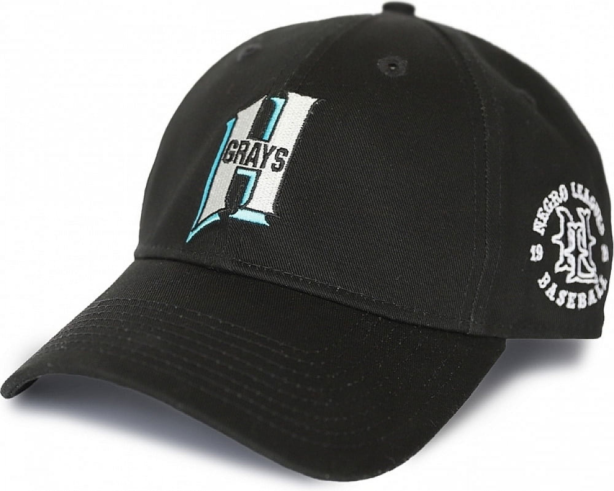 Big Boy Homestead Grays S141 Mens Cotton Ball Cap [Black - Adjustable ...