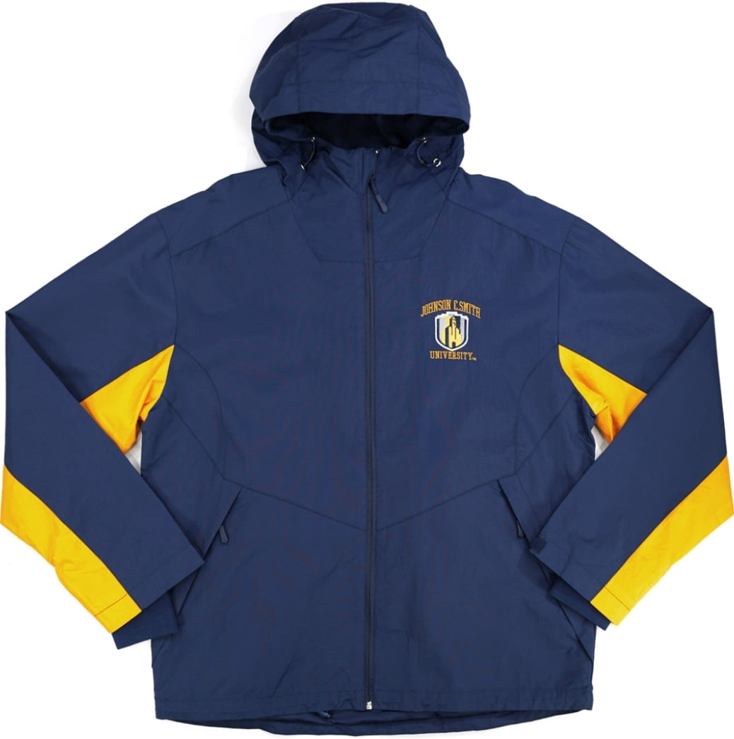 Big Boy Johnson C. Smith Golden Bulls S8 Mens Windbreaker Jacket [Navy ...