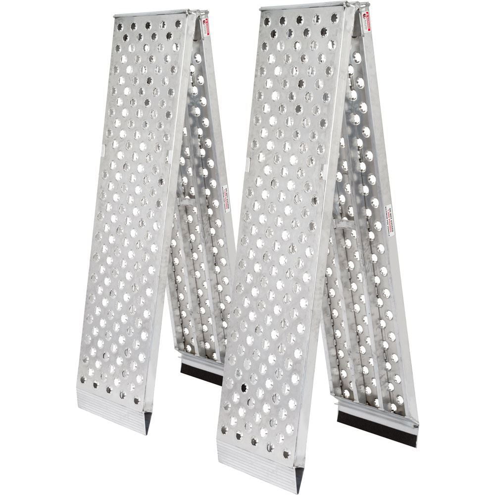 Big Boy EZ-Rizer Aluminum Folding Lawn Mower Ramps for Riding Truck ...