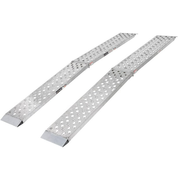 Big Boy MF2-14414-EZ-LAWN Aluminum 12' Folding Lawn Mower Ramps ...