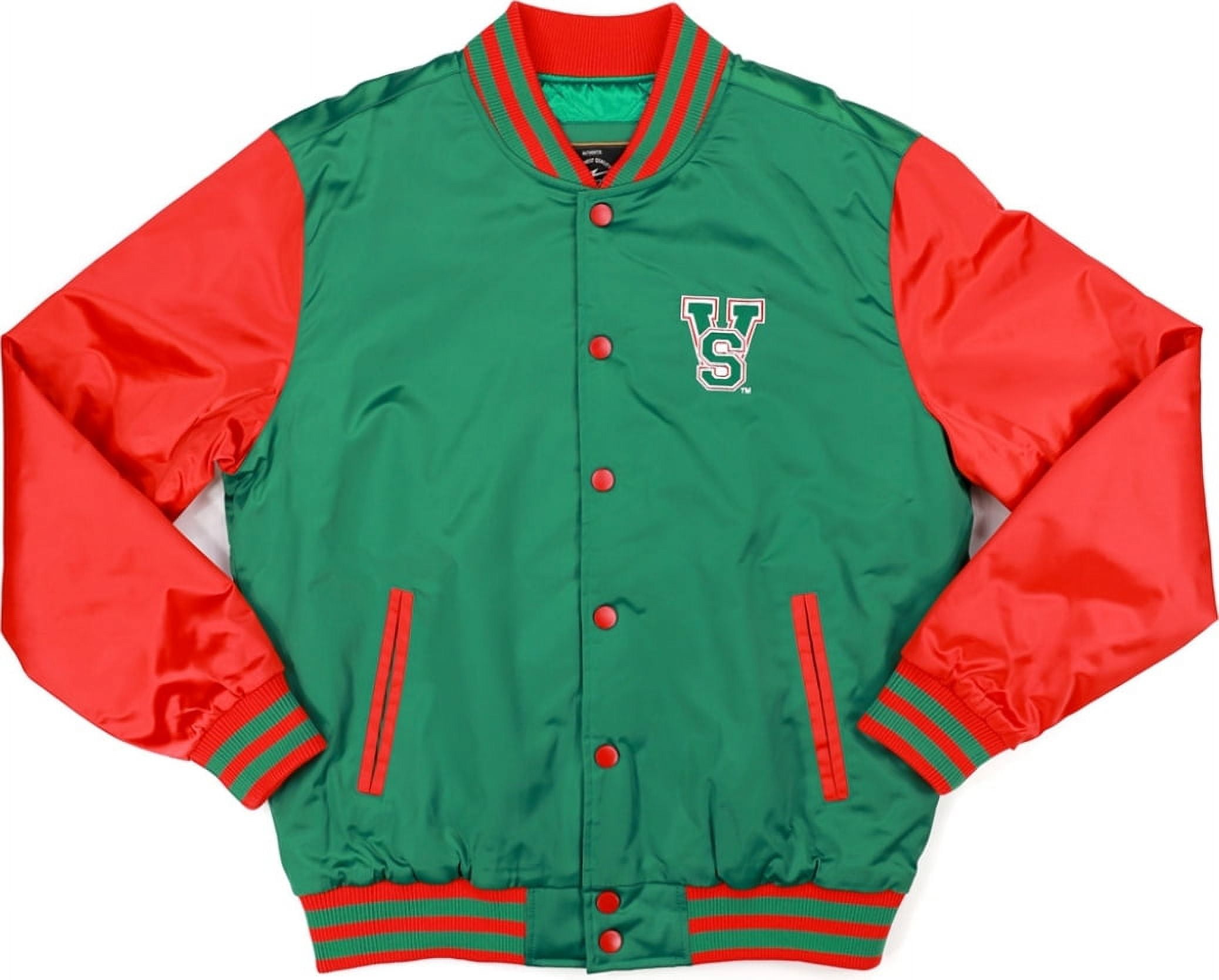 Big Boy Mississippi Valley State Delta Devils S8 Mens Baseball Jacket [Green - S] - Walmart.com