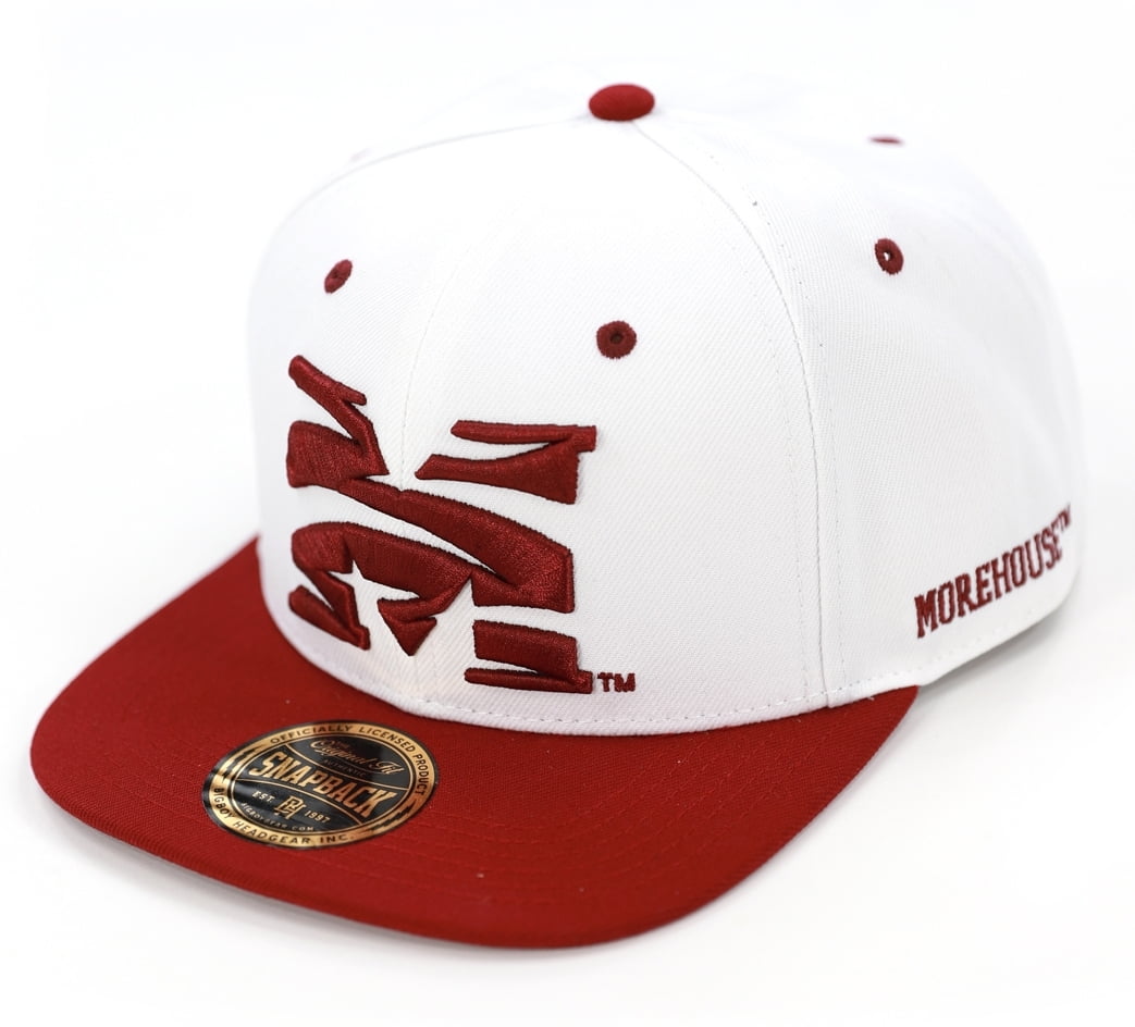 Big Boy Morehouse Maroon Tigers S145 Mens Snapback Cap [White ...