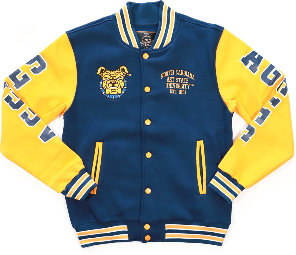 Big Boy North Carolina A&T Aggies S1 Mens Fleece Jacket [Navy Blue - XL ...