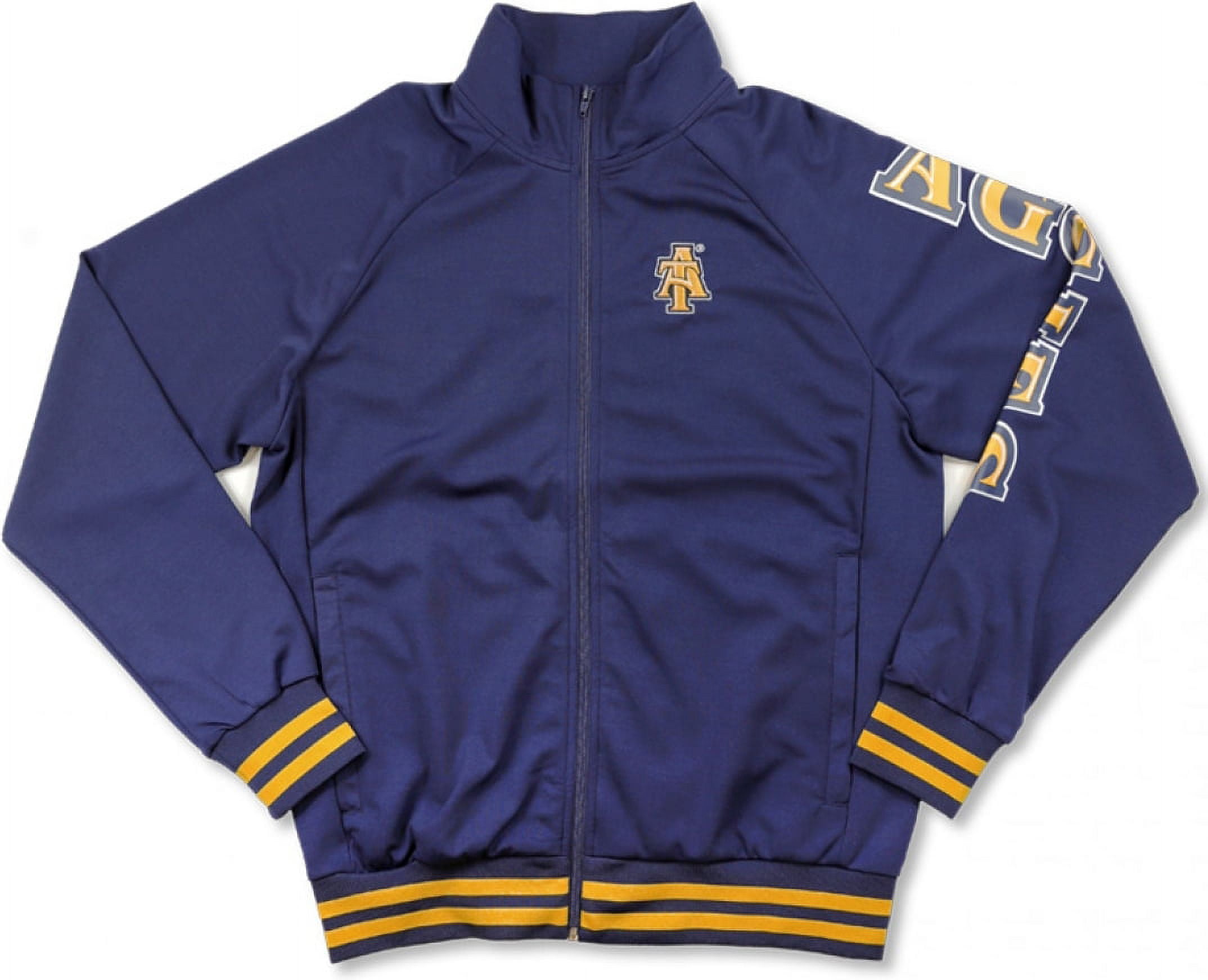 Big Boy North Carolina A&T Aggies S5 Mens Jogging Suit Jacket [Navy ...