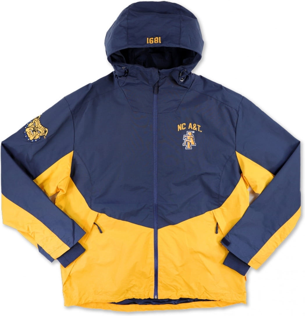 Big Boy North Carolina A&T Aggies S7 Mens Windbreaker Jacket [Navy Blue ...