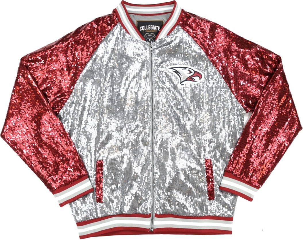 Big Boy North Carolina Central Eagles S4 Womens Sequins Jacket [Grey ...