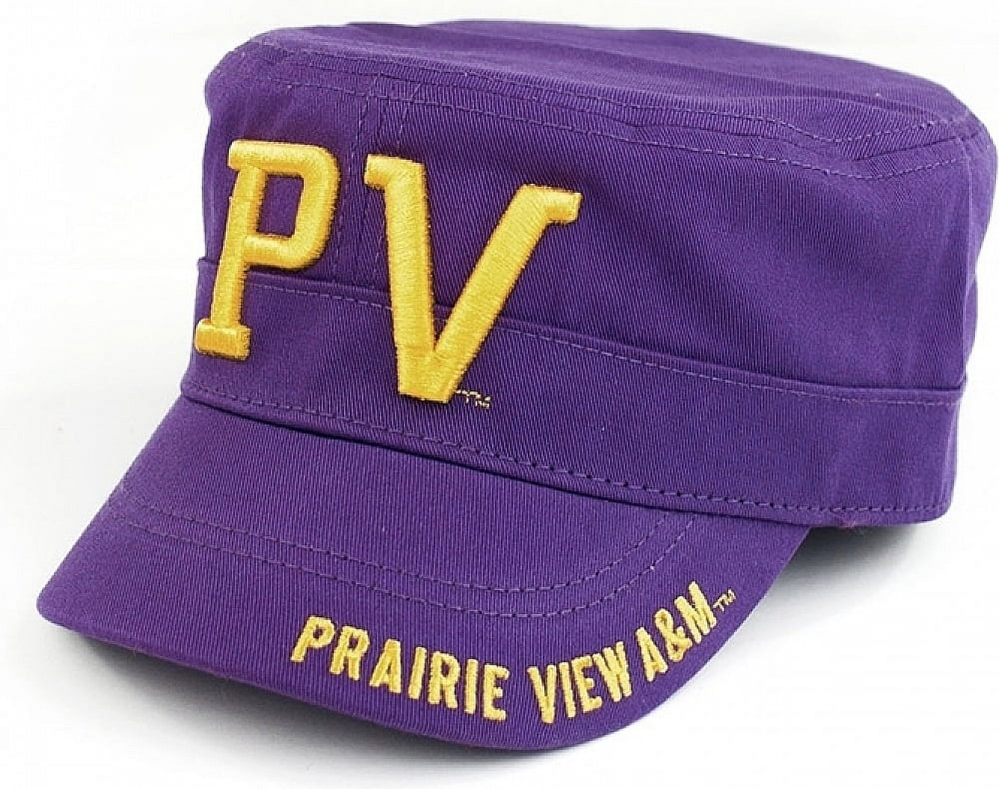 Big Boy Prairie View A&M Panthers S145 Captains Cadet Cap [Purple ...
