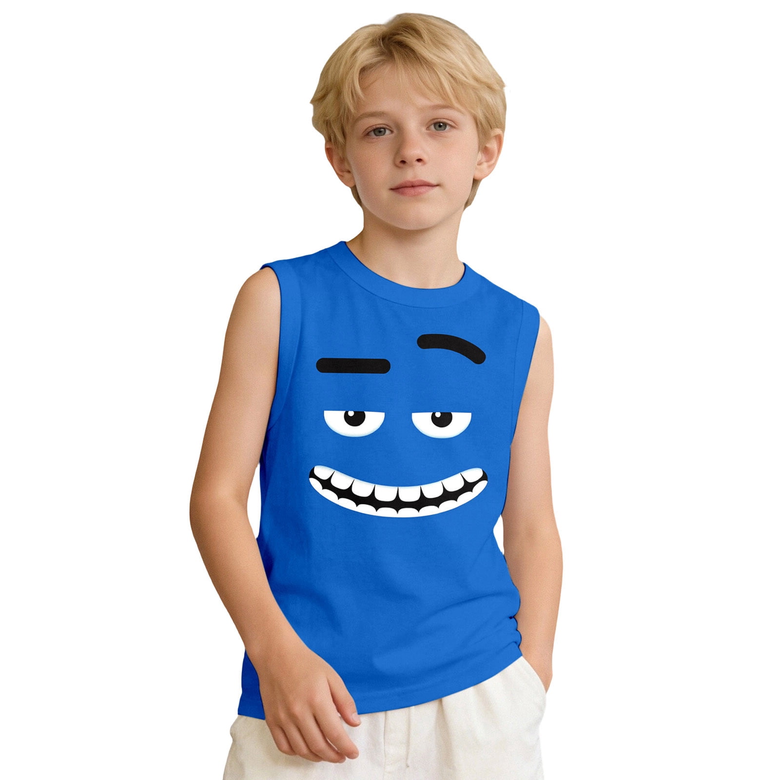 Big Boy School's Out for T-Shirt And Cartoon Print Sleeveless Tank For ...
