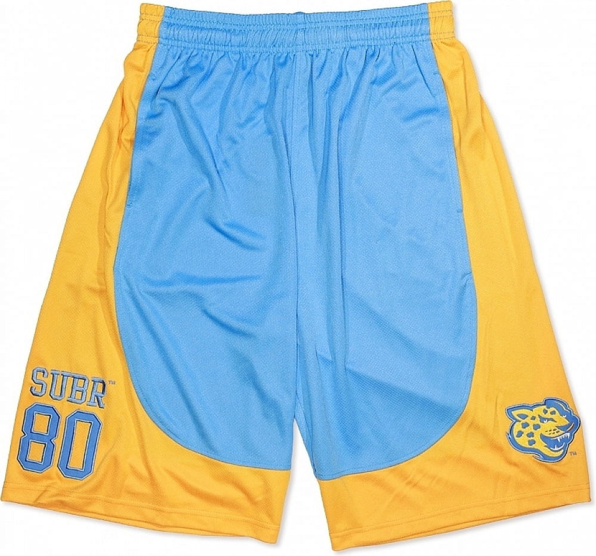 Big Boy Southern Jaguars S2 Mens Basketball Shorts [Sky Blue - L ...