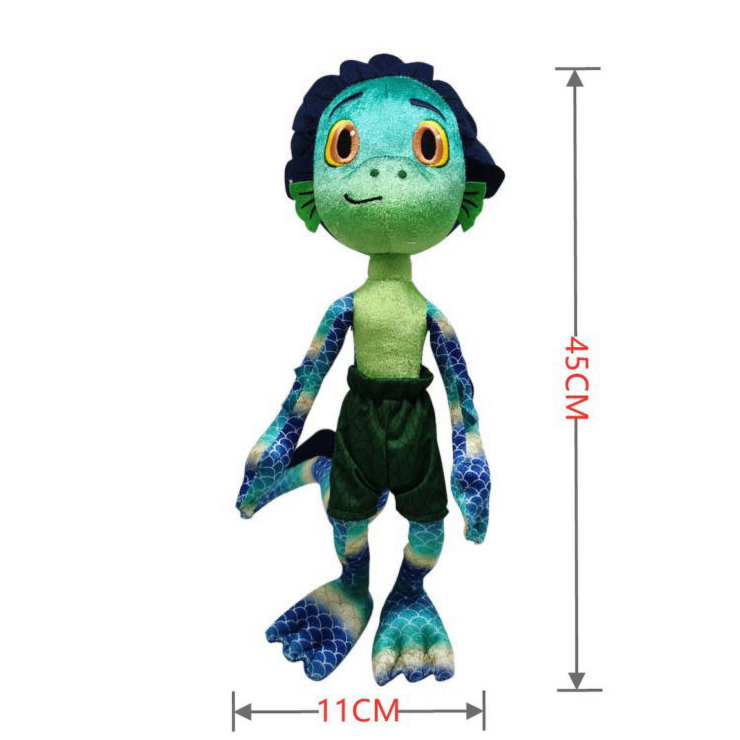 Luca Sea Monster 18Inch Plush Toy, Crystal Super Soft Anime Doll, Green ...