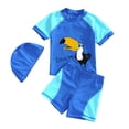 Big Boy Swimsuit Long Sleeve Rash Guard Swim Shirt With Matching Trunks ...