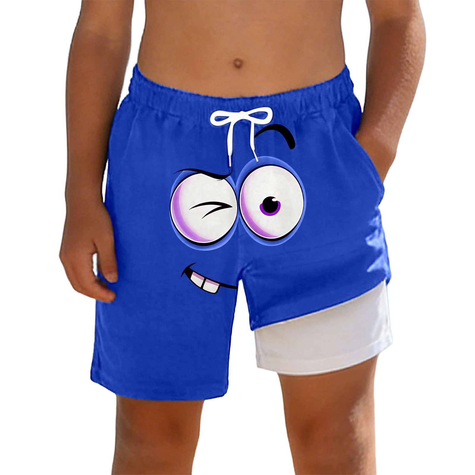 Big Boy Swimwear Sets Trunks Print Shorts Ful Comfortable Summer ...