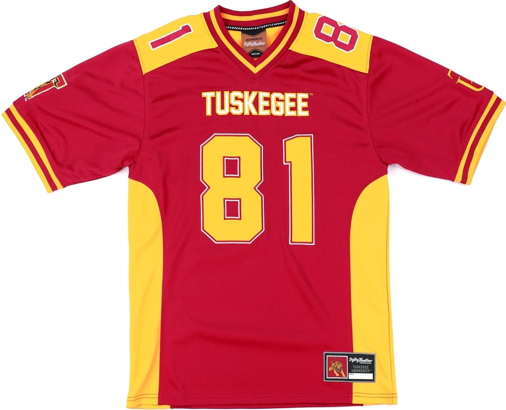 Big Boy Tuskegee Golden Tigers S15 Mens Football Jersey [Crimson Red ...