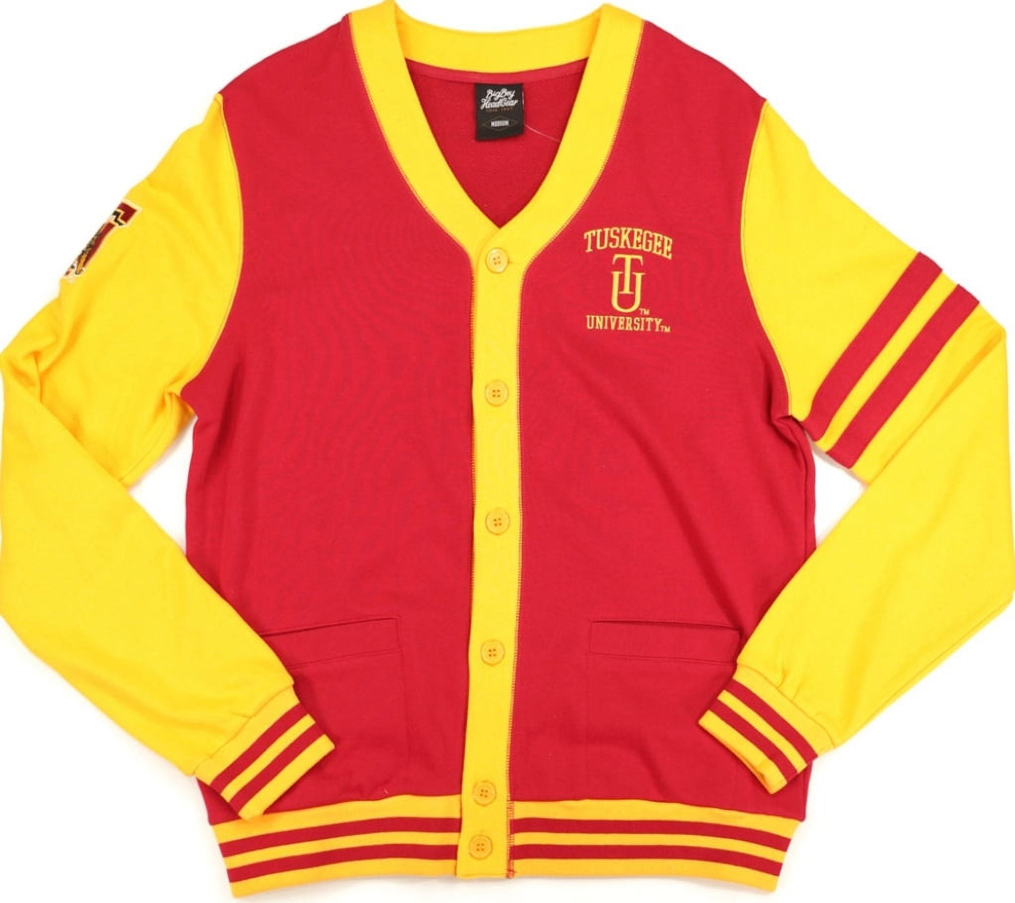 Big Boy Tuskegee Golden Tigers S4 Mens Cardigan [Crimson Red - XL ...