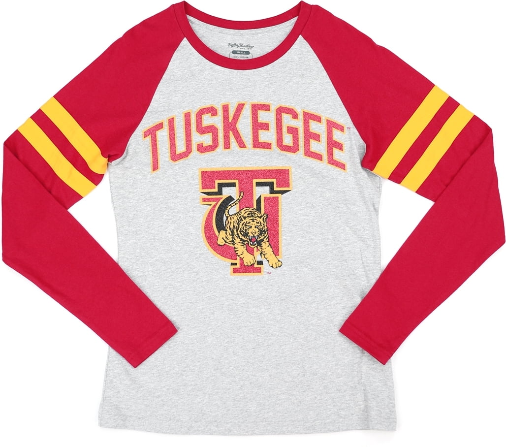 Big Boy Tuskegee Golden Tigers S5 Womens Long Sleeve Tee [Grey - 2XL] - Walmart.com