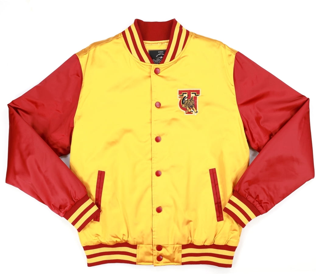 Big Boy Tuskegee Golden Tigers S8 Mens Baseball Jacket [Gold - S ...