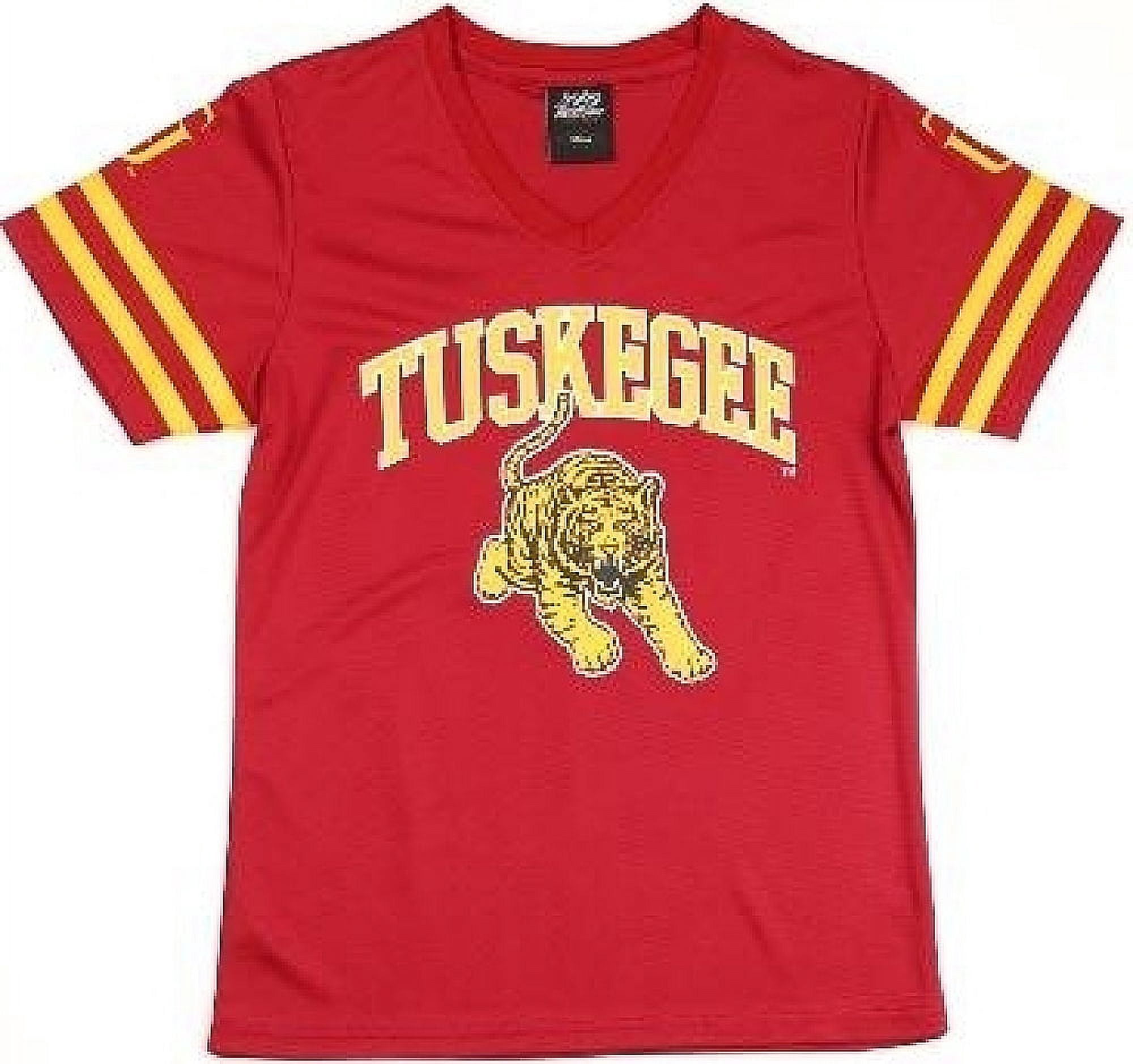 Big Boy Tuskegee Golden Tigers Womens Football Tee [Crimson Red - M ...