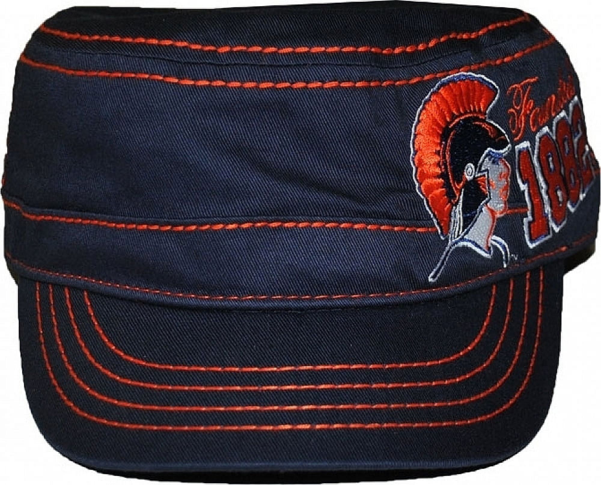 Big Boy Virginia State Trojans S143 Captains Cadet Cap [Navy Blue ...