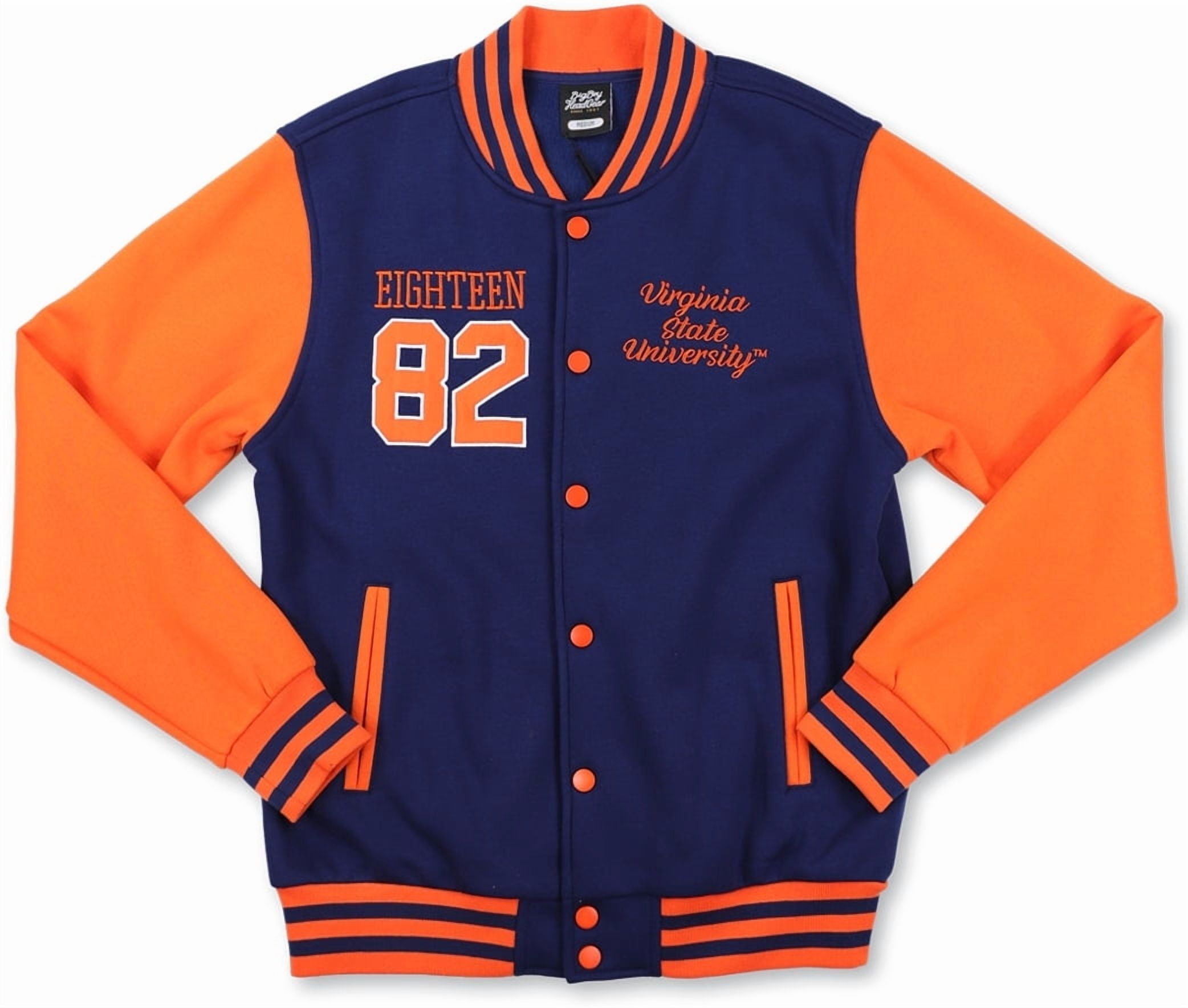 Big Boy Virginia State Trojans S2 Mens Fleece Jacket [Navy Blue - 3XL ...