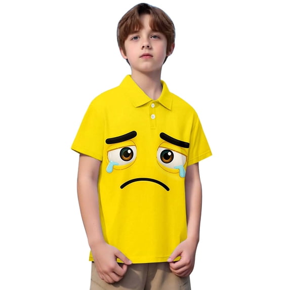 Big Boys Hawaiian Shirt Kids Girls Short Sleeve Casual Prints ...